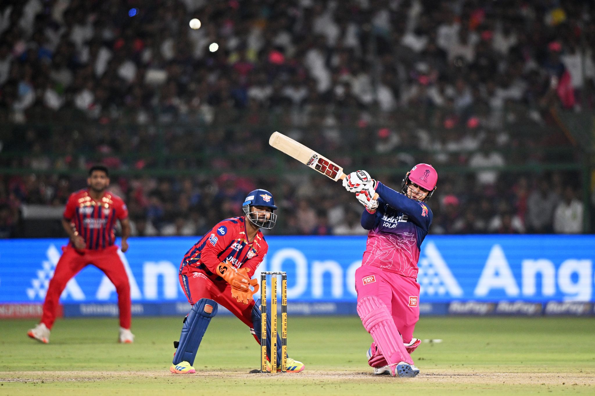 Teenage star Sooryavanshi smashes 93 against Lucknow to keep Rajasthan ...