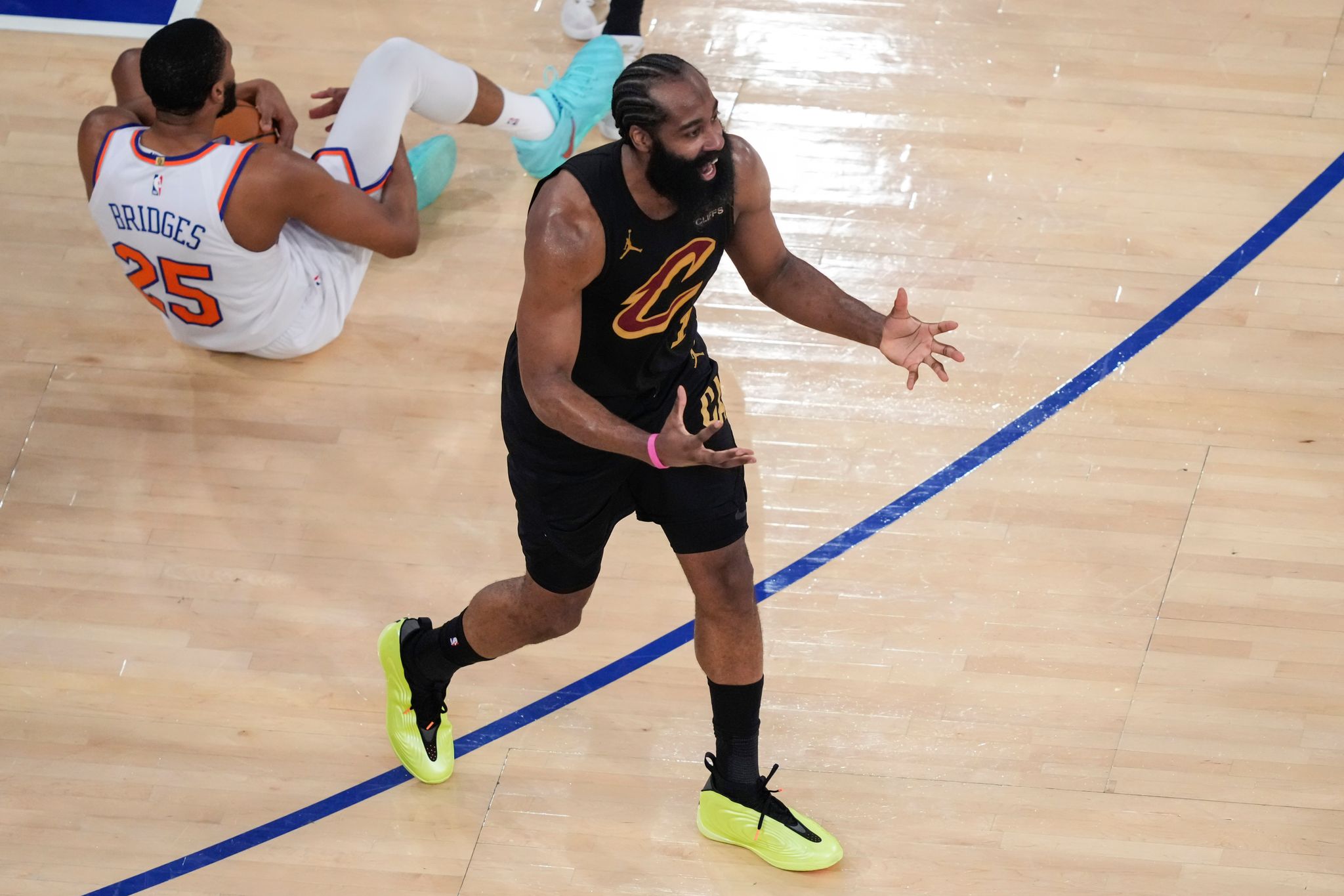 'We were attacking Harden': Knicks, Brunson go after Cavs veteran to ...