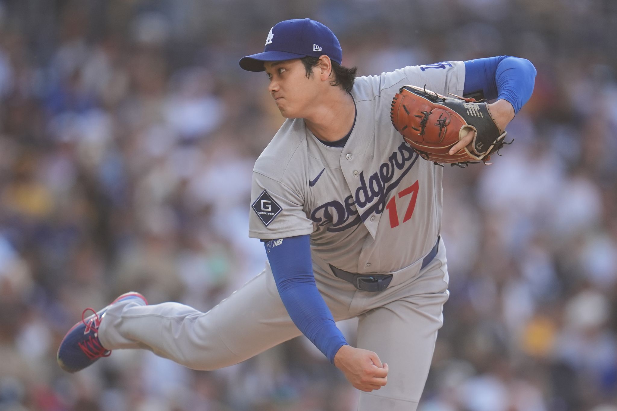Shohei Ohtani homers on first pitch, then throws 5 sharp innings in ...