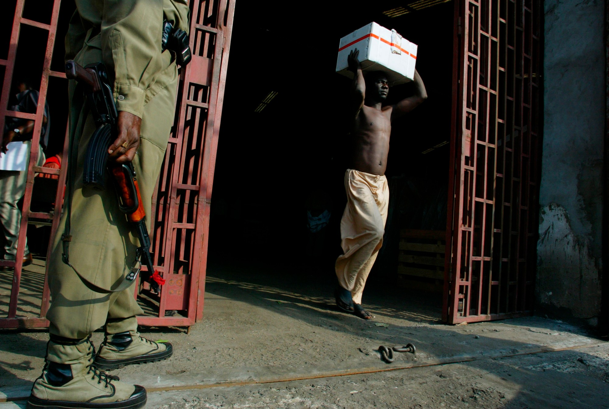 Nigeria's anti-drug agency shut down large meth laboratory in a raid
