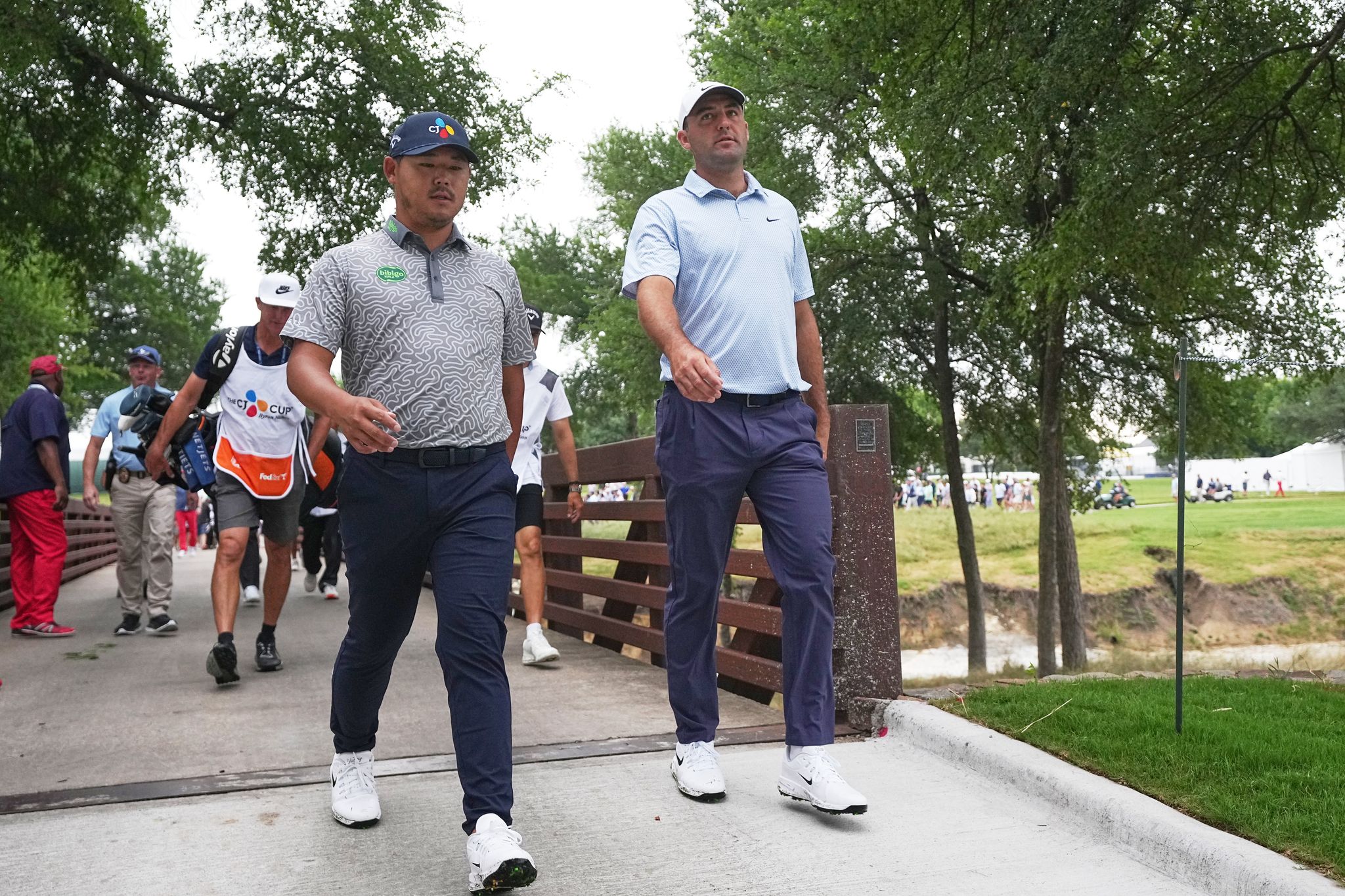 Si Woo Kim hangs on to Byron Nelson lead and has Scottie Scheffler and ...