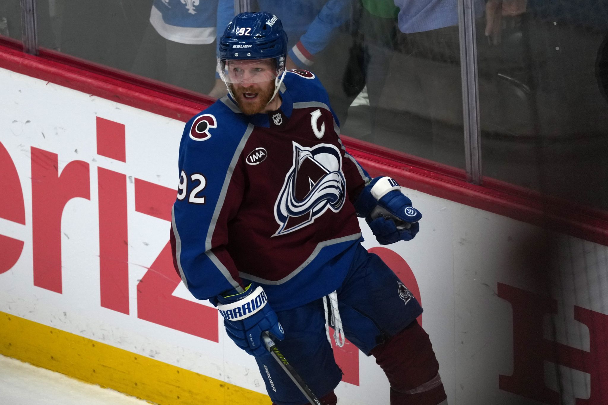Gabriel Landeskog uses in-skate sensors, AI-driven movement platform to ...