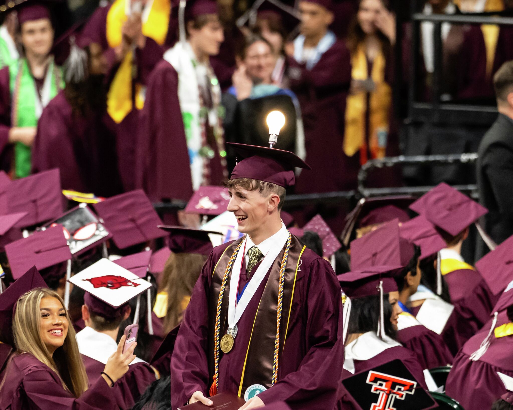 Round Rock High School Class of 2026 graduation photos