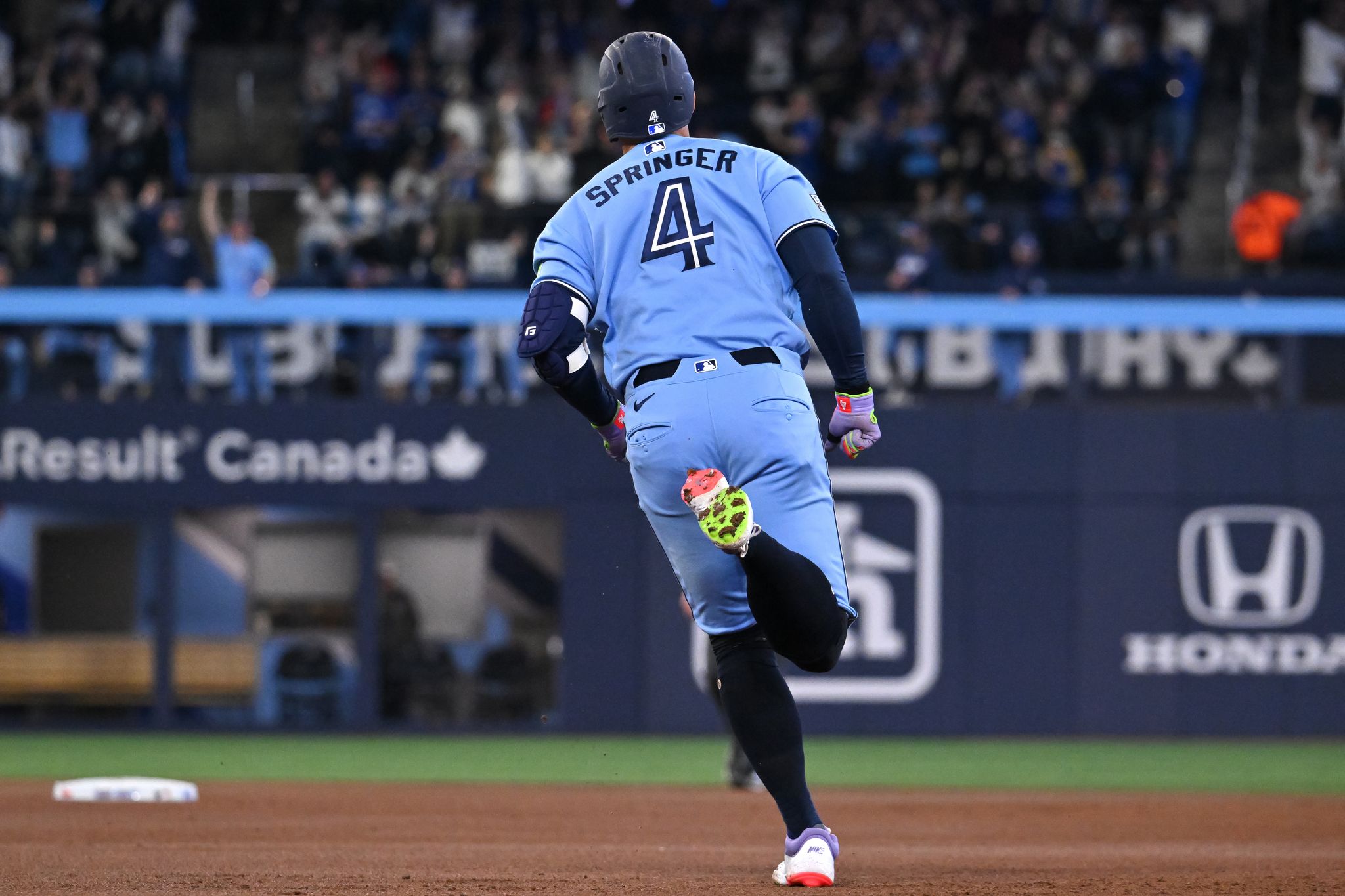 Springer hits 65th leadoff homer as Blue Jays hand Skenes back-to-back ...