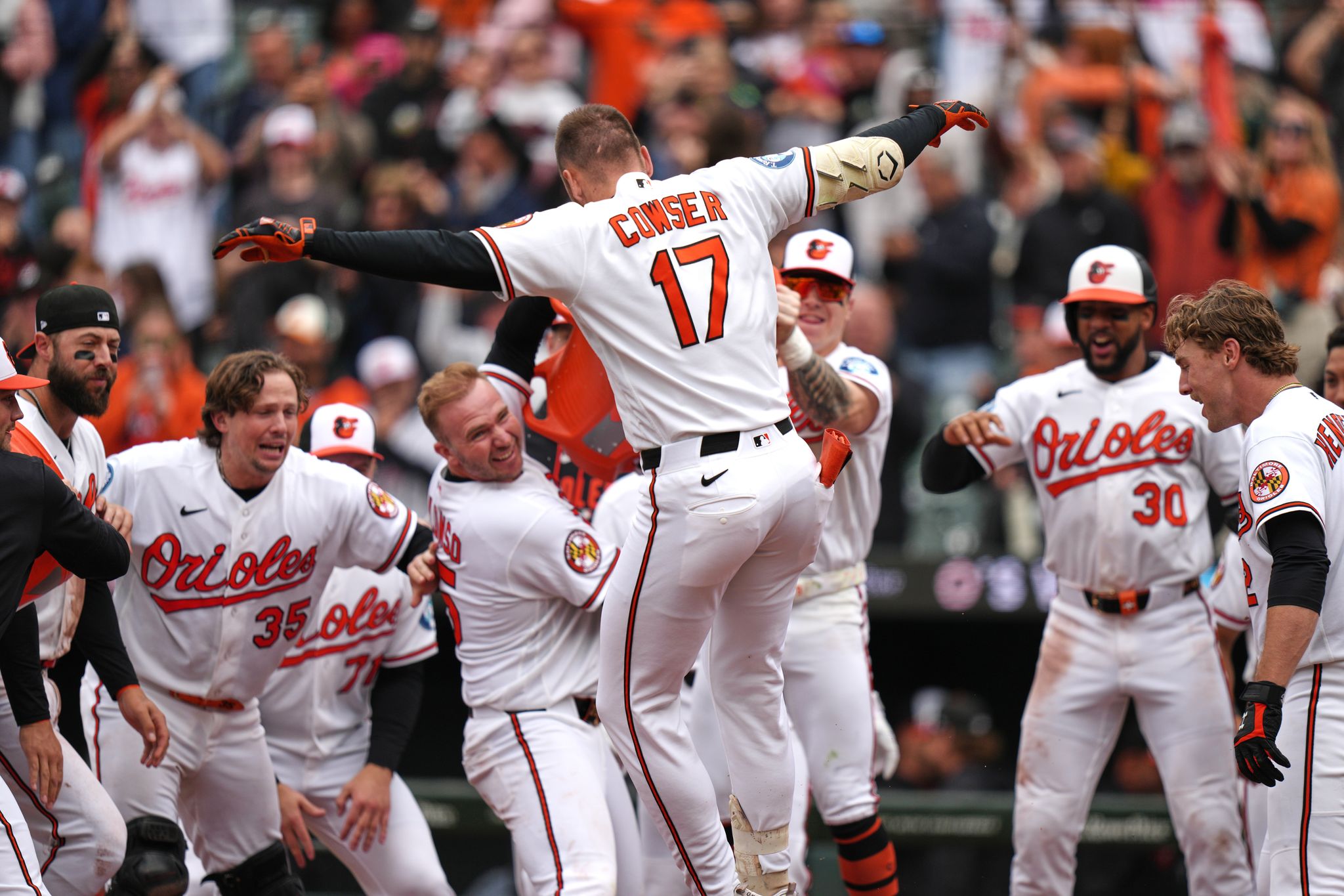 Orioles' Colton Cowser showing signs of a breakthrough with 2 walk-off ...