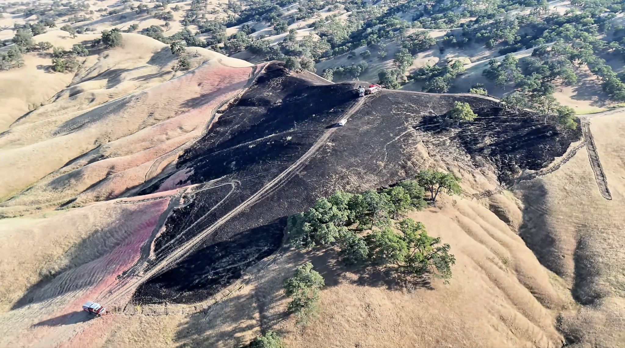 Regional: Fire East Of Lake Berryessa Contained After Burning Over 17 Acres