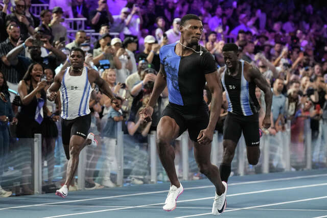 Enhanced Games runners beef after steroid-free sprinter wins