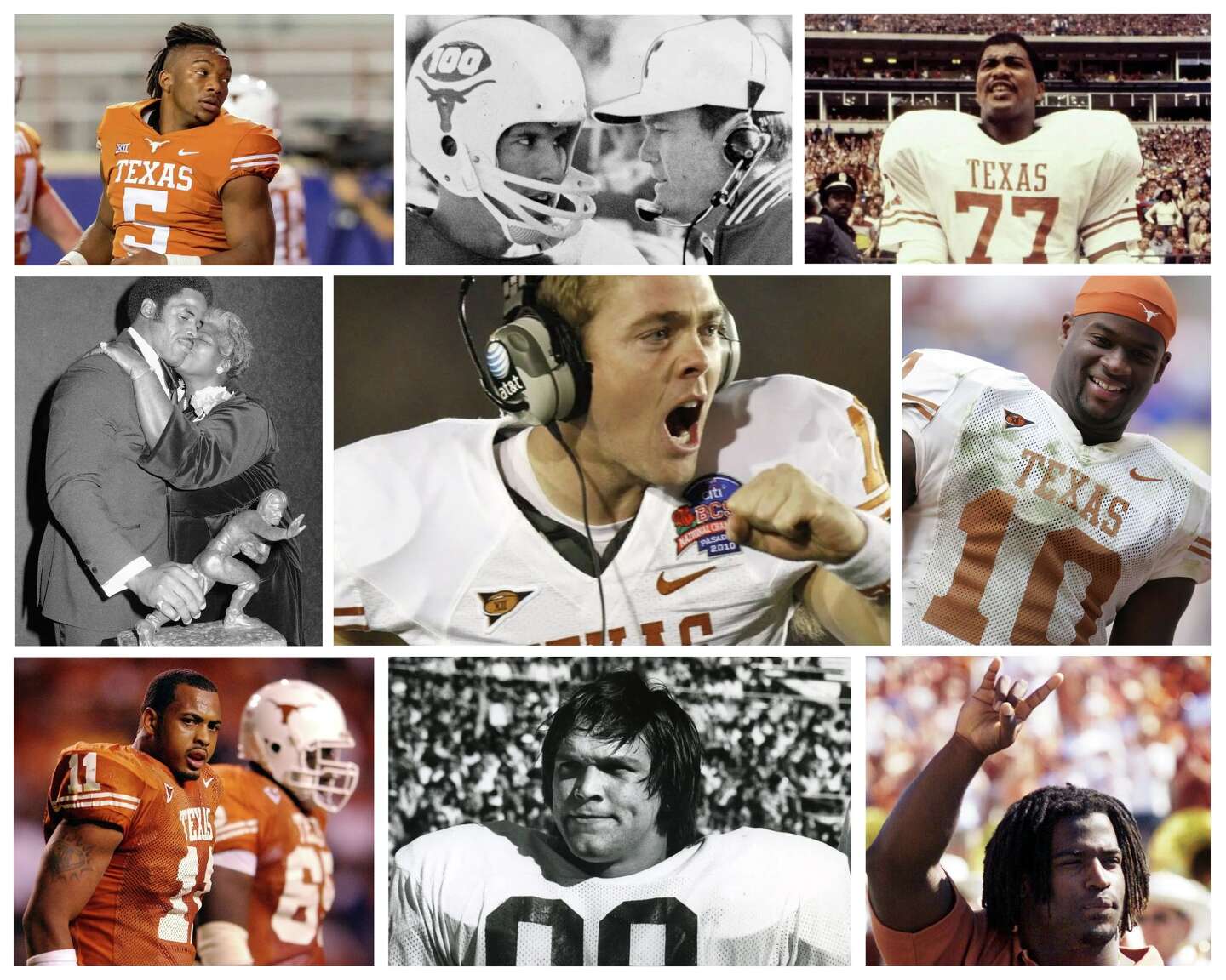 The 20 best University of Texas football players of all time