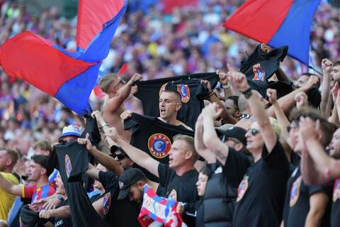 Crystal Palace fans take their feud with UEFA all the way to Conference ...
