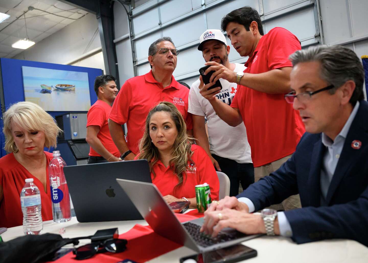 Johnny Garcia leads early vote for redrawn congressional seat