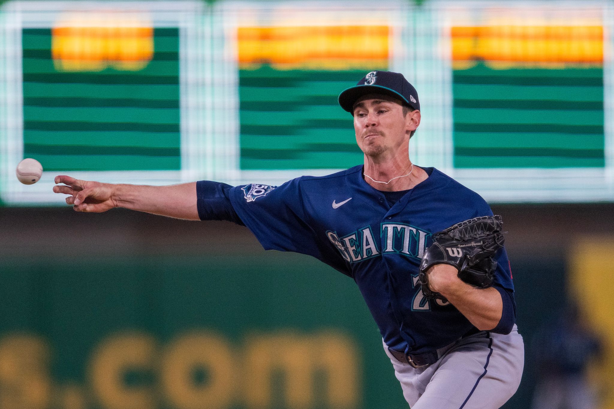 Emerson Hancock leads Mariners to 4-1 win over the Athletics and ends ...