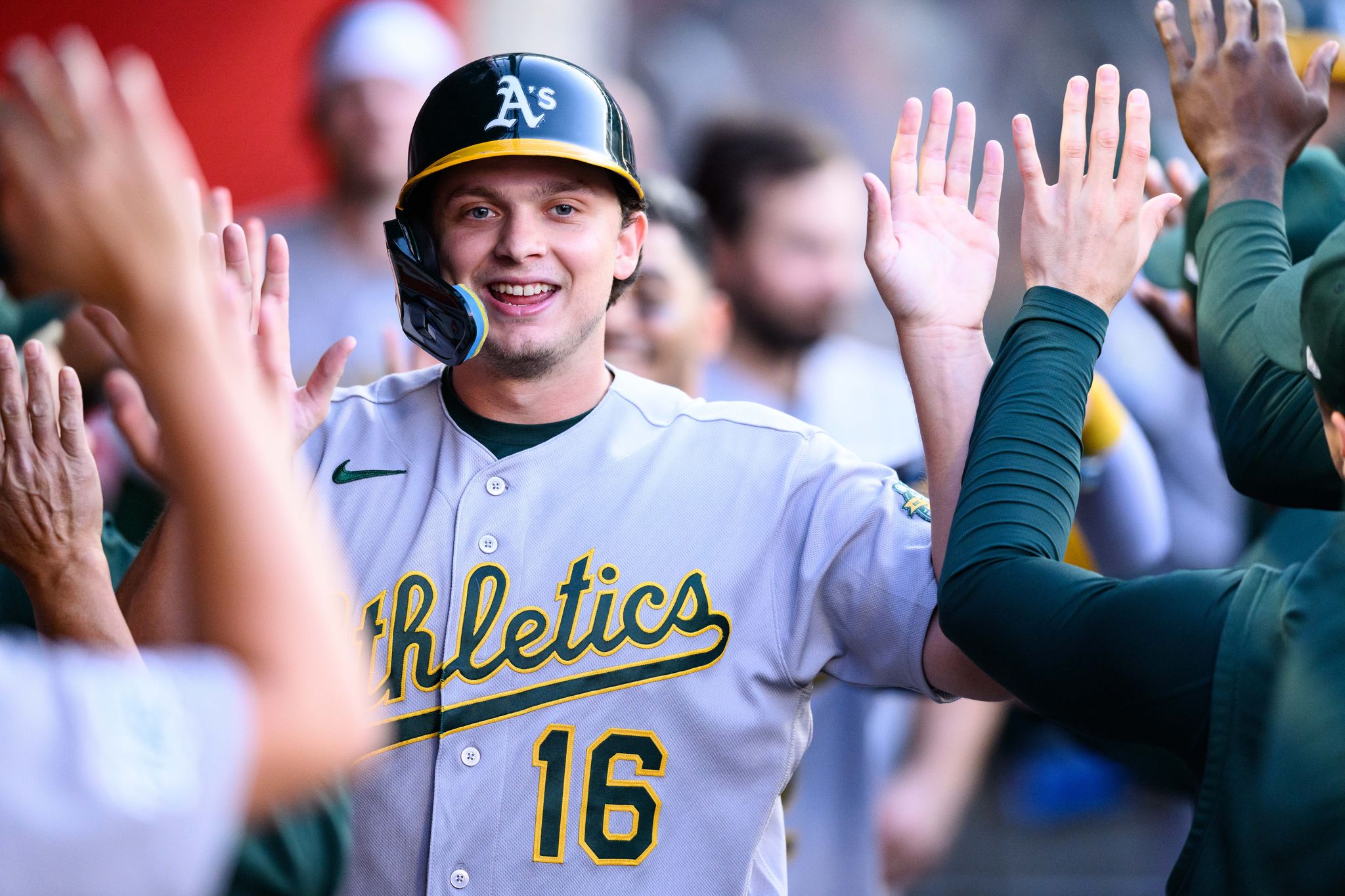 Athletics’ Nick Kurtz goes 0 for 4 as 48-game on-base streak ends, ties ...