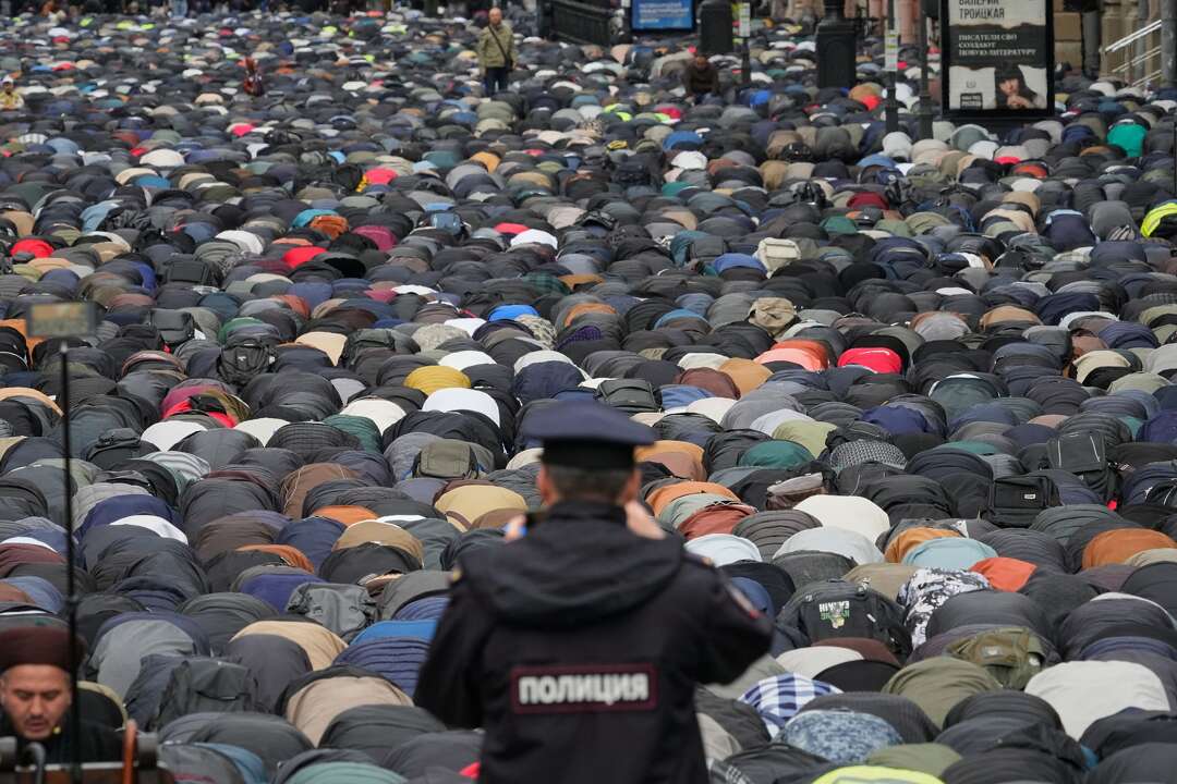 Muslims around the world celebrate Eid al-Adha, in photos