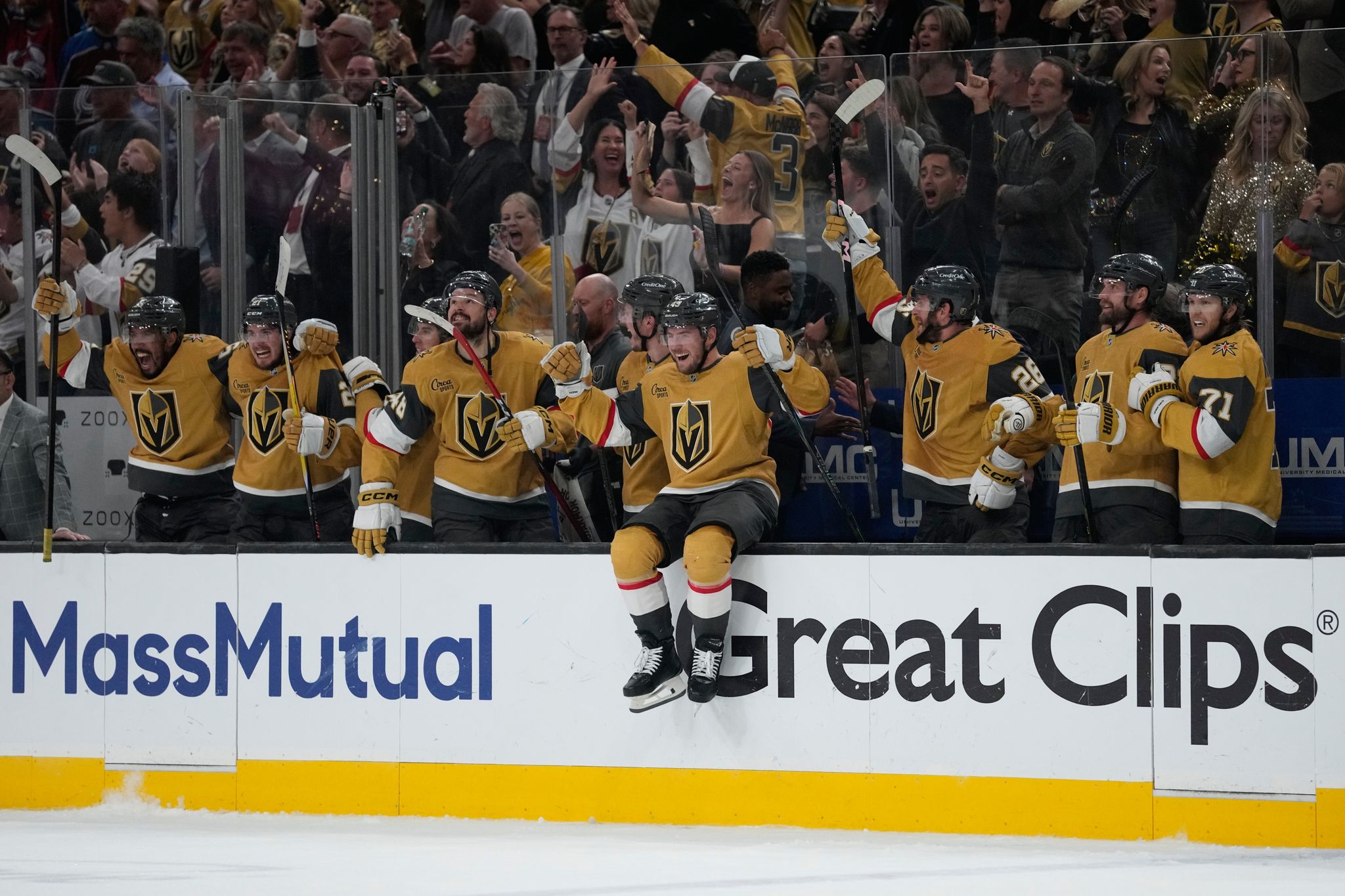 Shades of the 2023 Stanley Cup team: Golden Knights win with depth ...