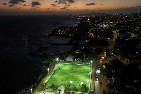 Photos of tiny Curacao making World Cup soccer history