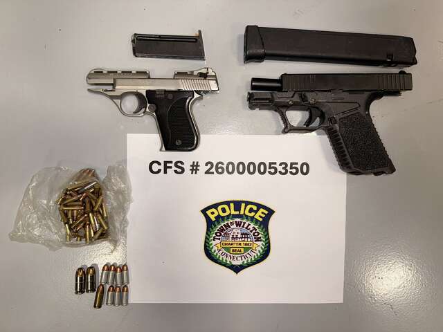 Firearms, high-capacity magazine recovered after Wilton crash: Police