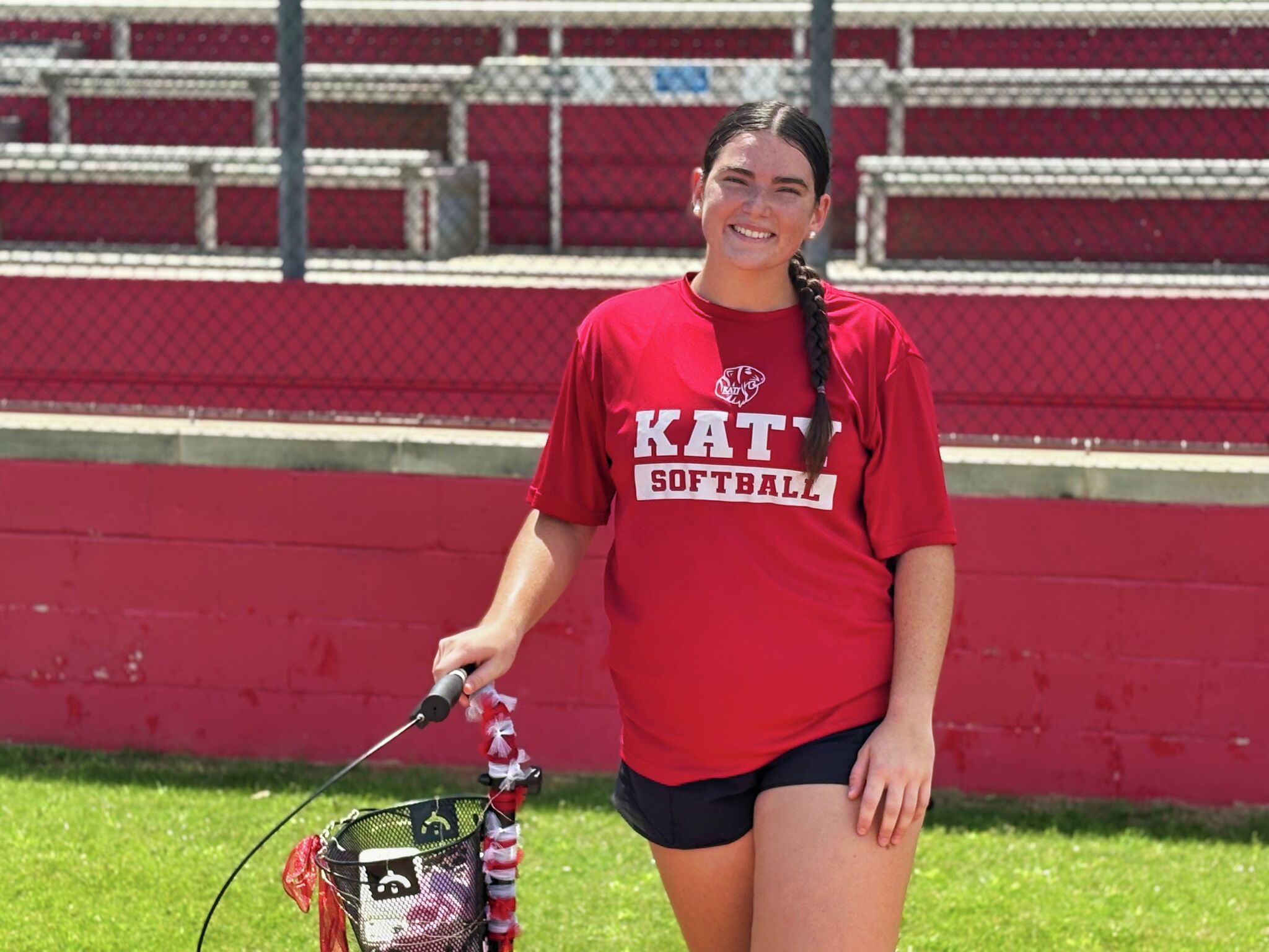 Katy softball team playing inspired for injured teammate Libby Hroch