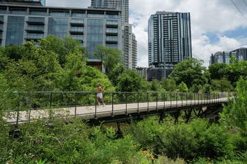 The Confluence opens as new downtown Austin forest park