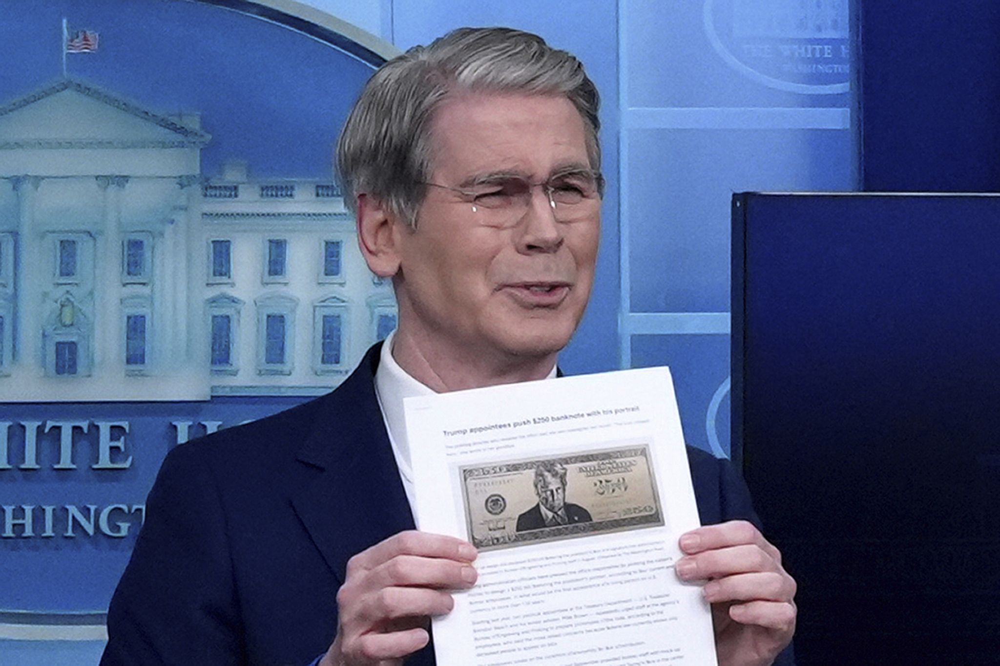 Treasury Secretary Bessent confirms limited steps toward a $250 bill ...