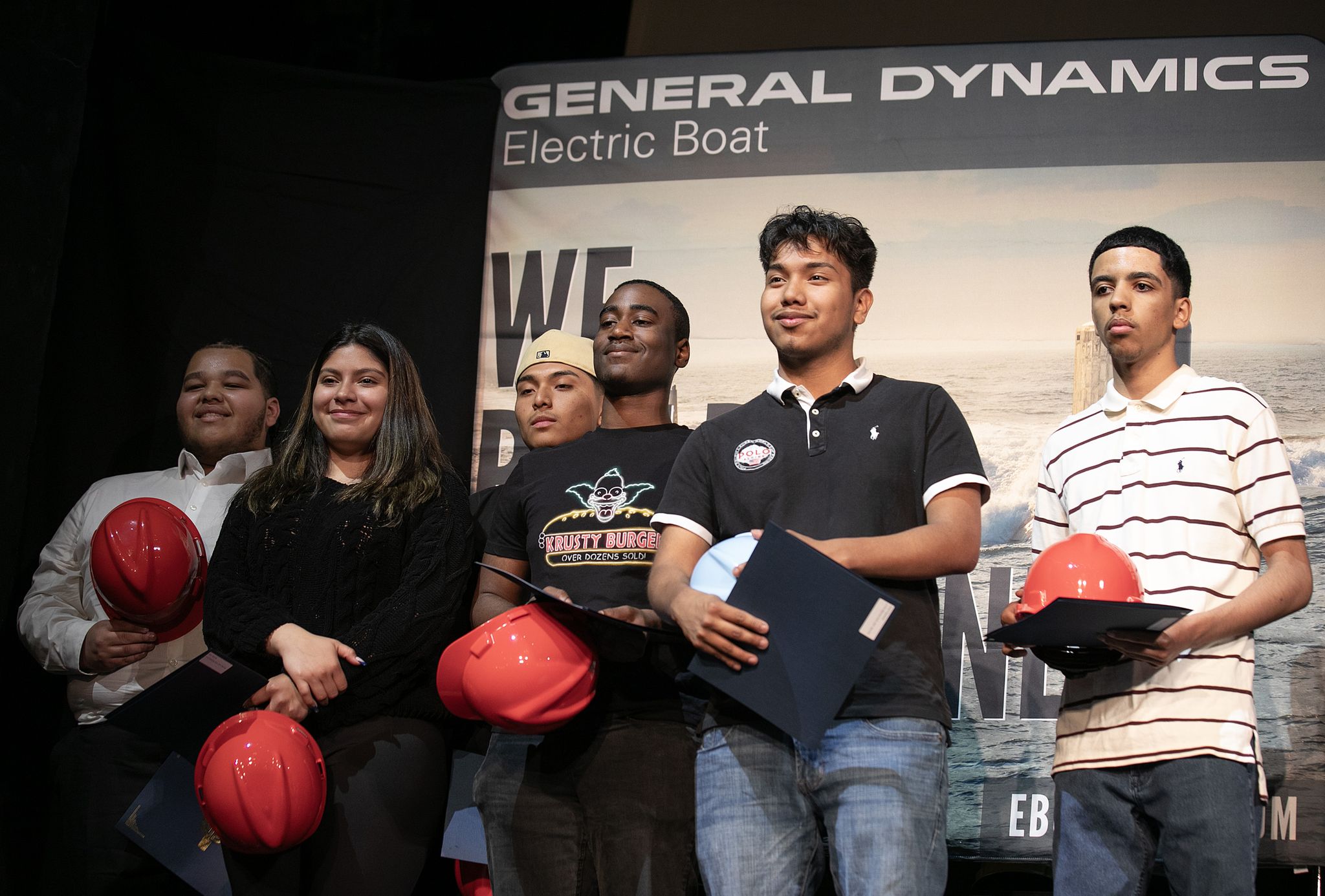 These new high-school grads are joining submarine maker Electric Boat