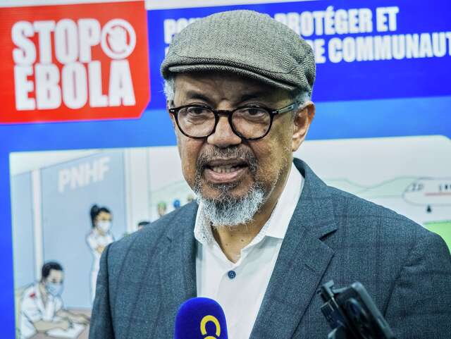 WHO chief lands in Congo, saying Ebola outbreak 'can be stopped'