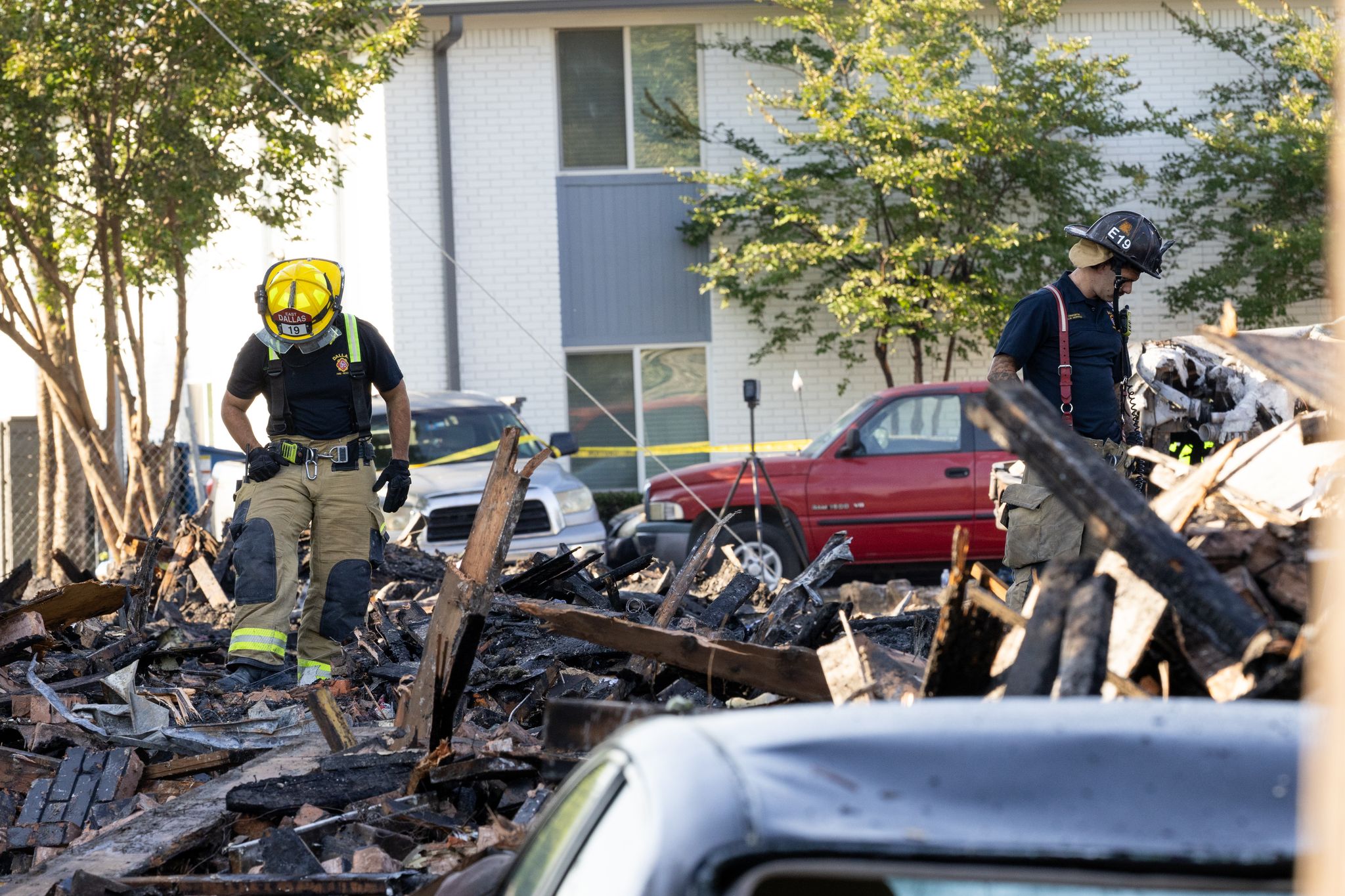 Oak Cliff residents hold vigil as officials move to investigate cause