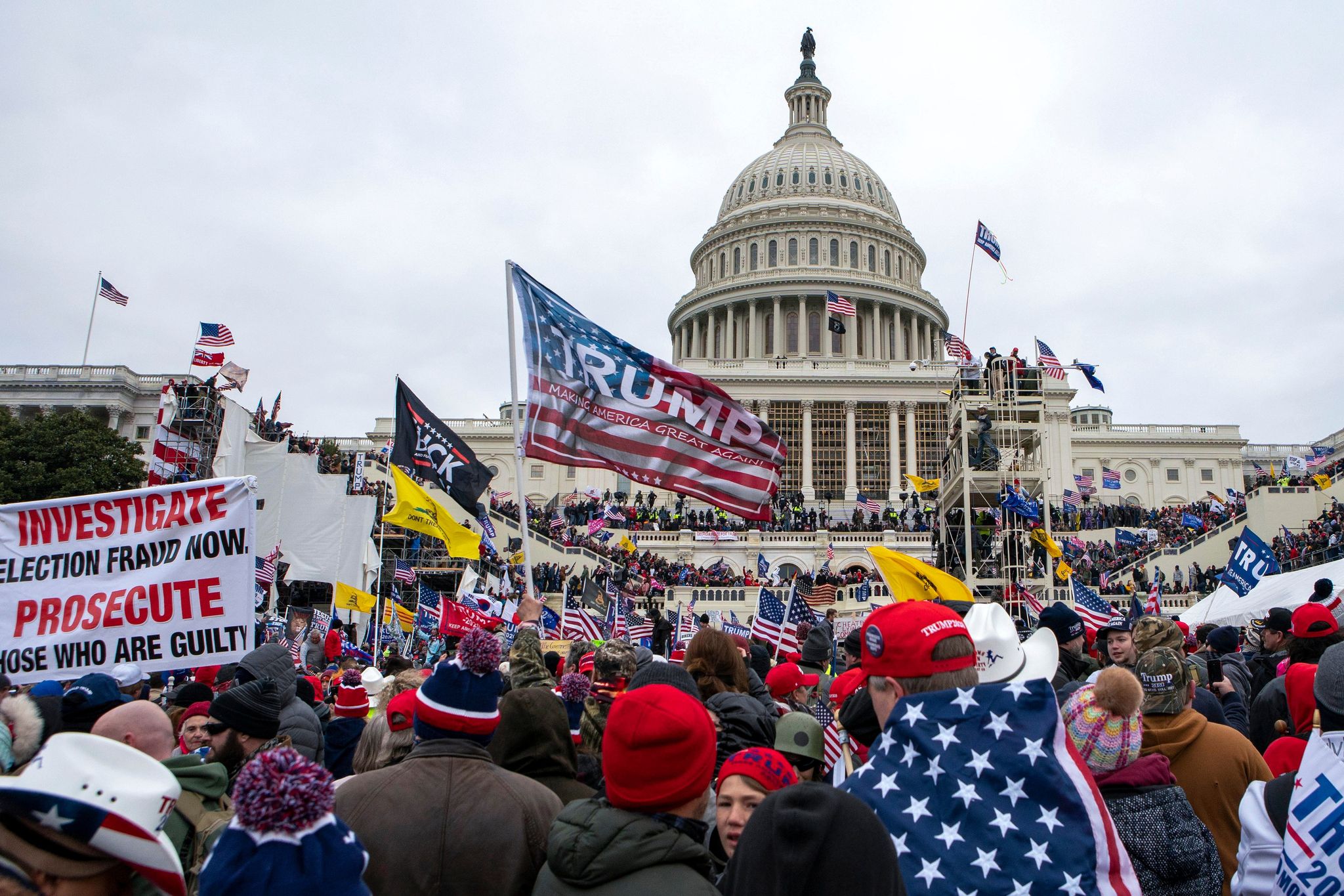 Man convicted in Jan. 6 riot at US Capitol has a job at the Pentagon