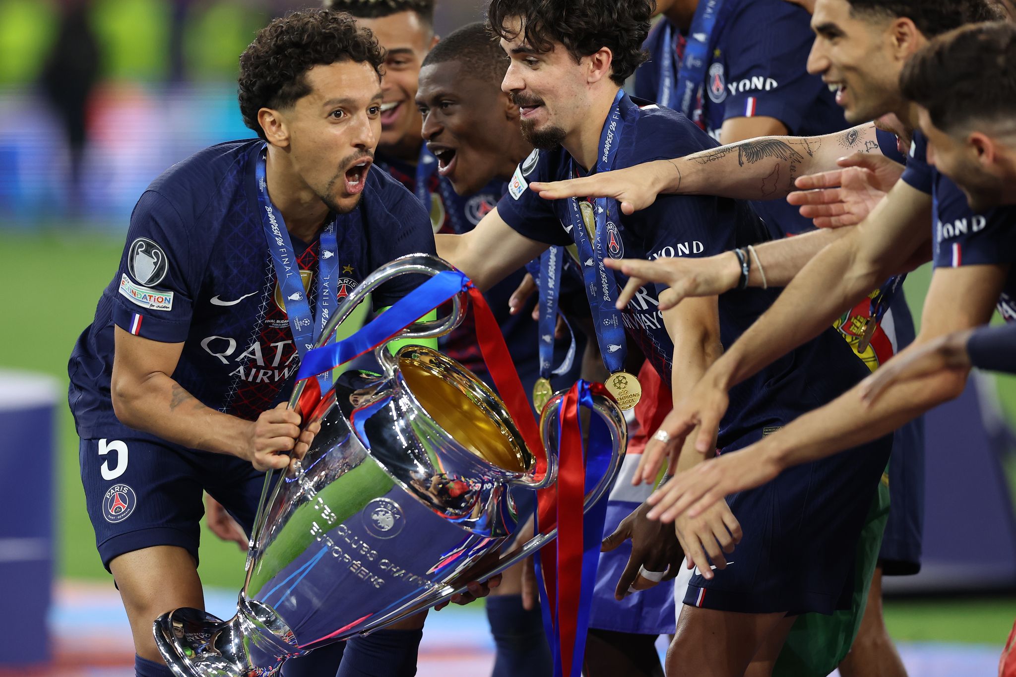 Photo Highlights as Paris Saint-Germain win the Champions League Final