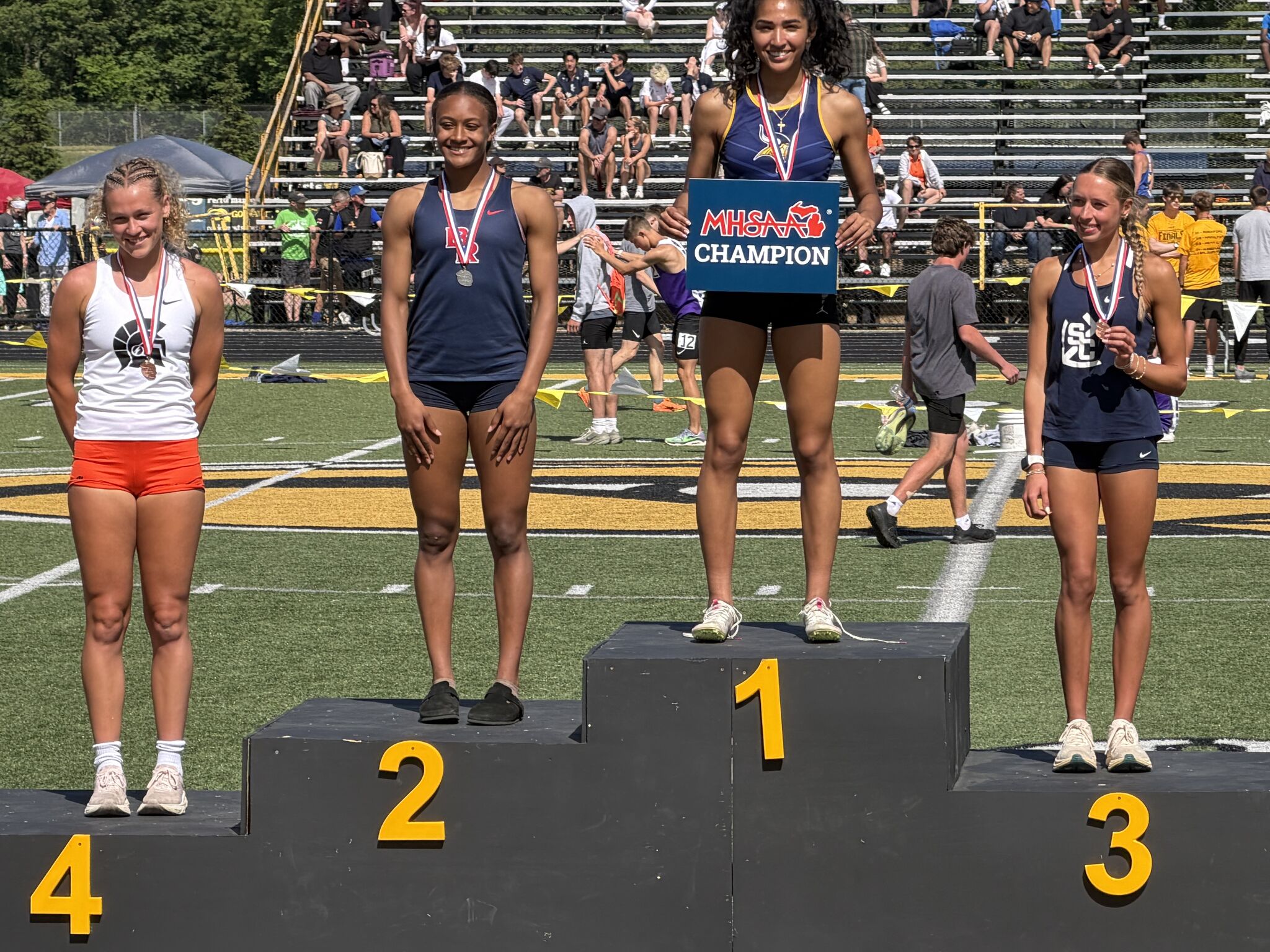 Fricke, Chapman second at Division 2 state meet
