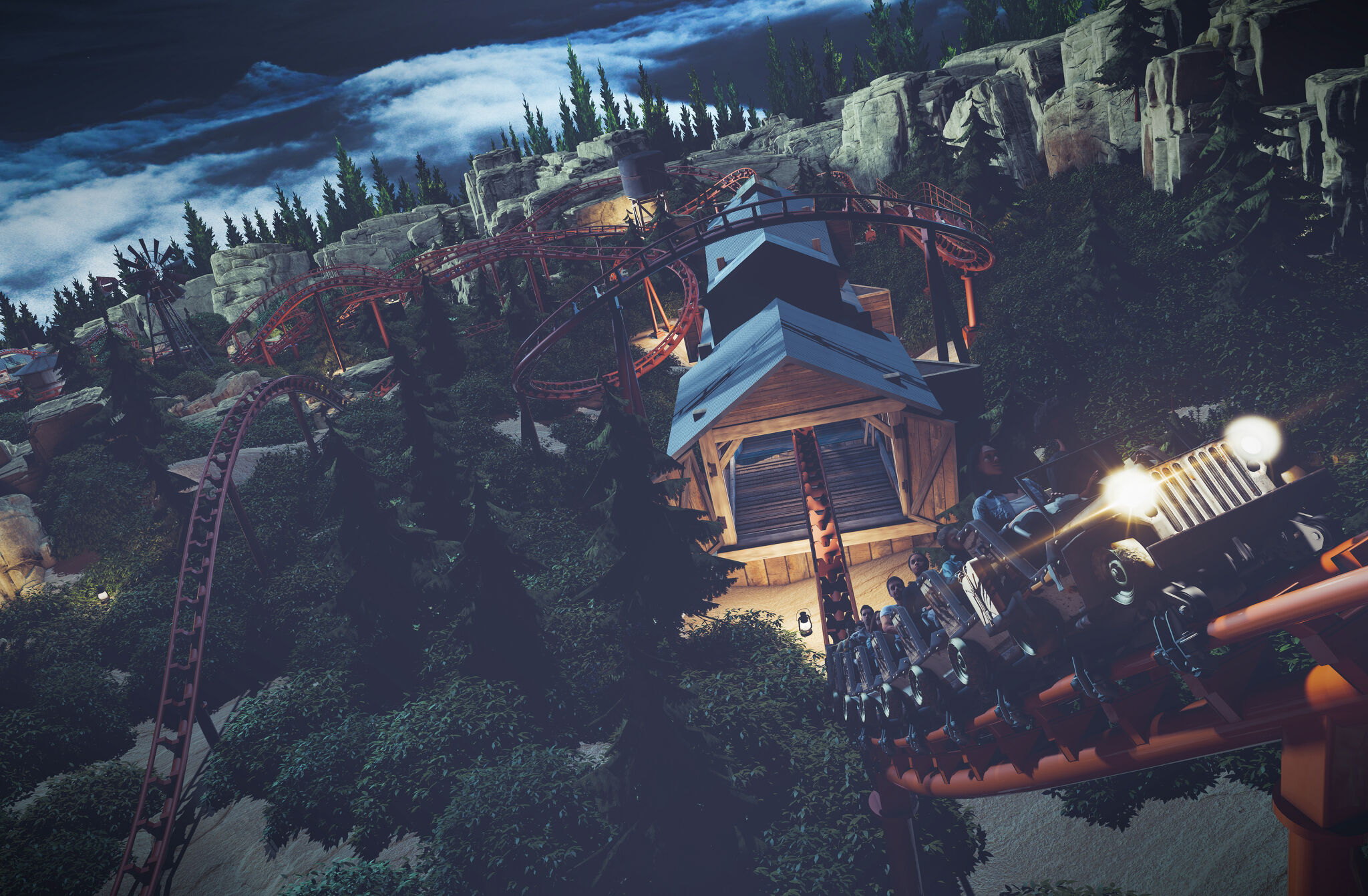 Werewolf Gorge: Six Flags Fiesta Texas to debut longest coaster yet