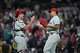 Phillies catcher J.T. Realmuto exits game vs. Dodgers with left wrist ...
