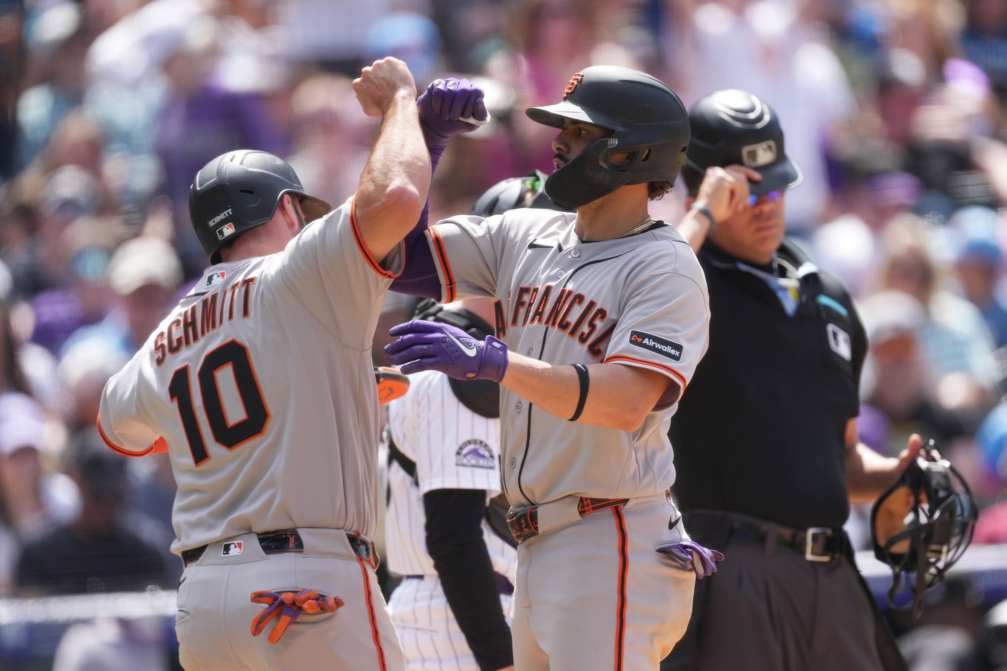Willy Adames hits grand slam and Giants get 25 hits in 19-6 win over ...