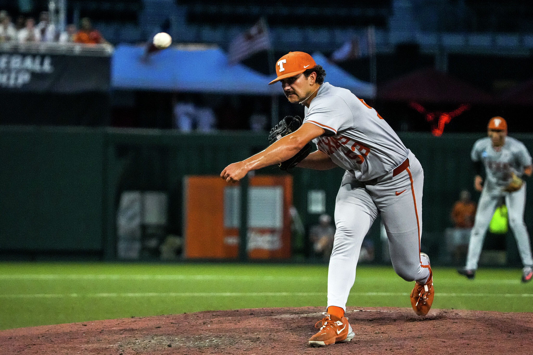 Texas vs Georgia: Luke Harrison draws start in CWS elimination game
