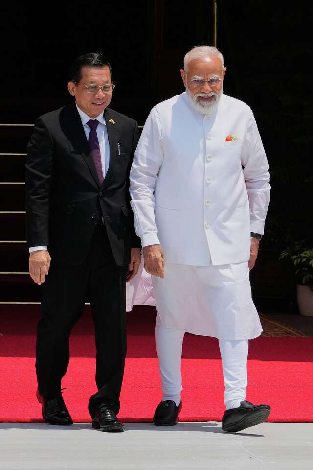 Modi meets Myanmar's military-backed president as India says engagement ...