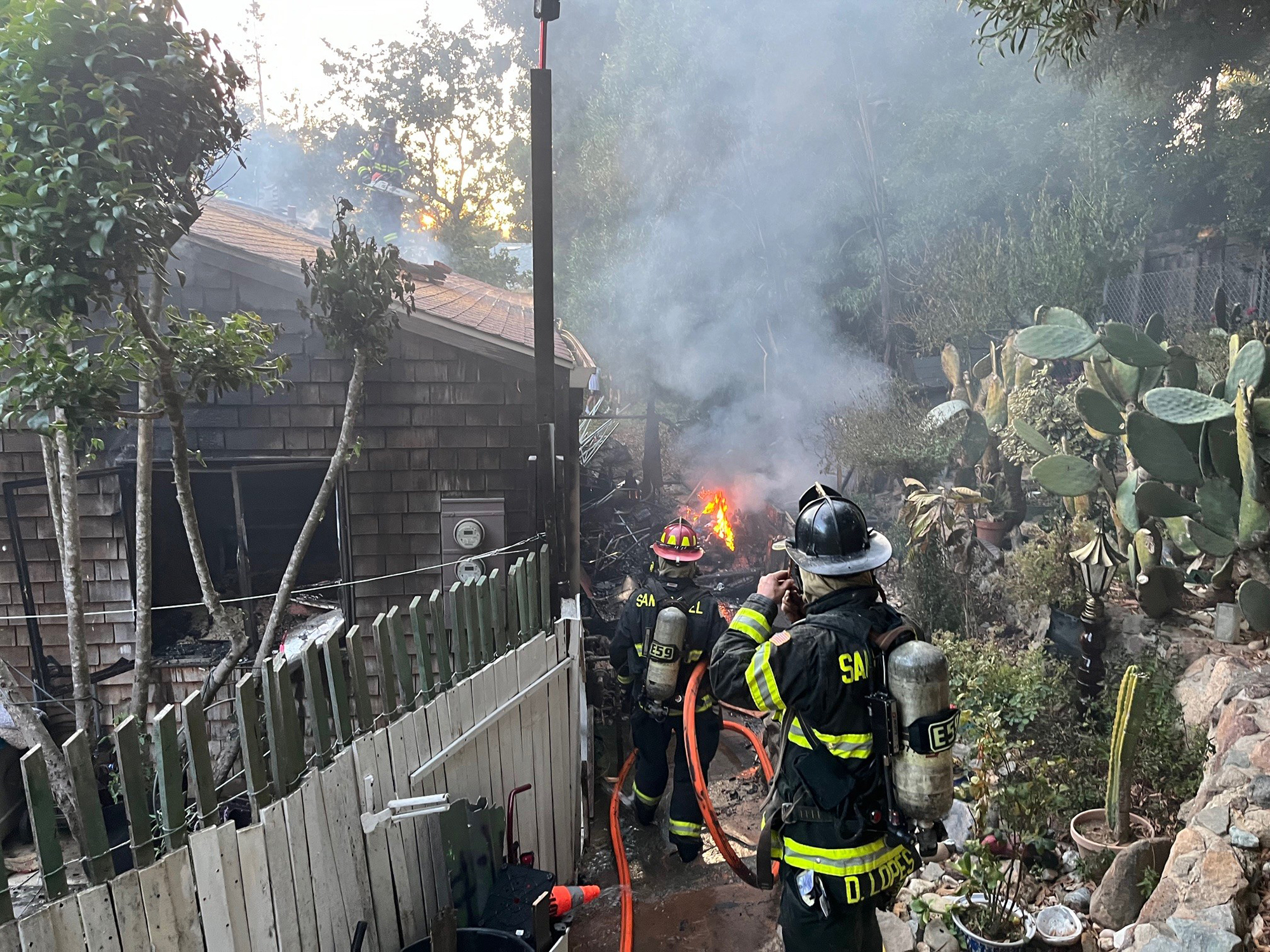 San Rafael: Fire Displaces 4 Sunday Night At Apartment Complex