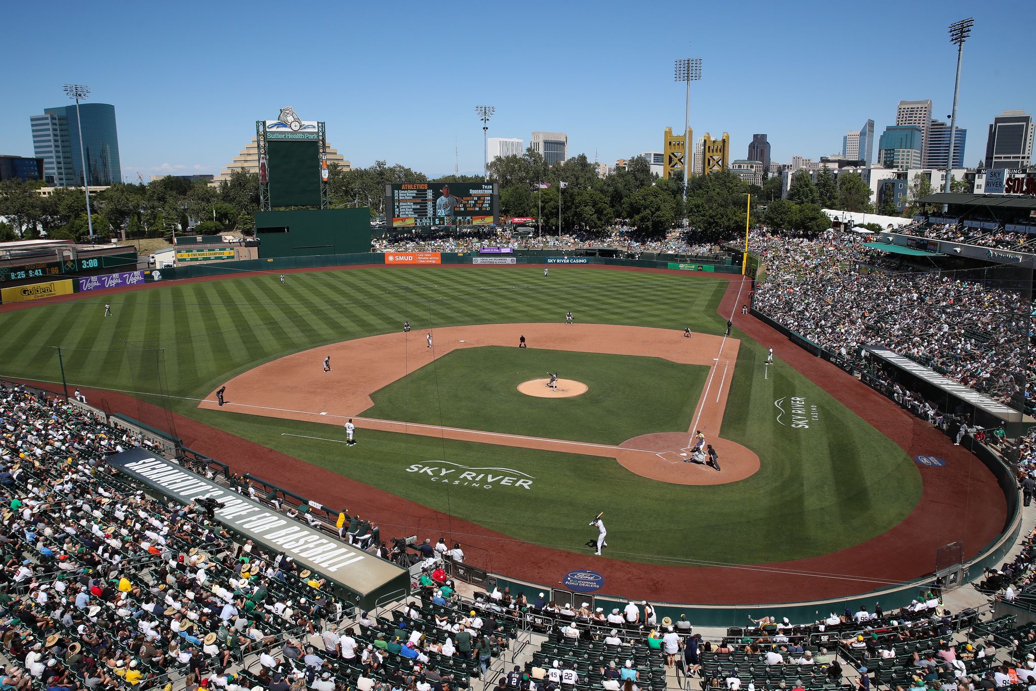 Los Atléticos y rivales sufren en casa. Sutter Health Park dispara las ...