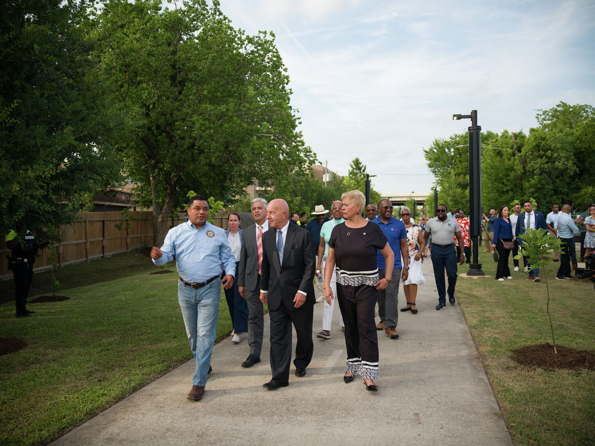 Houston will install 50 solar-powered lights along Columbia Tap Trail
