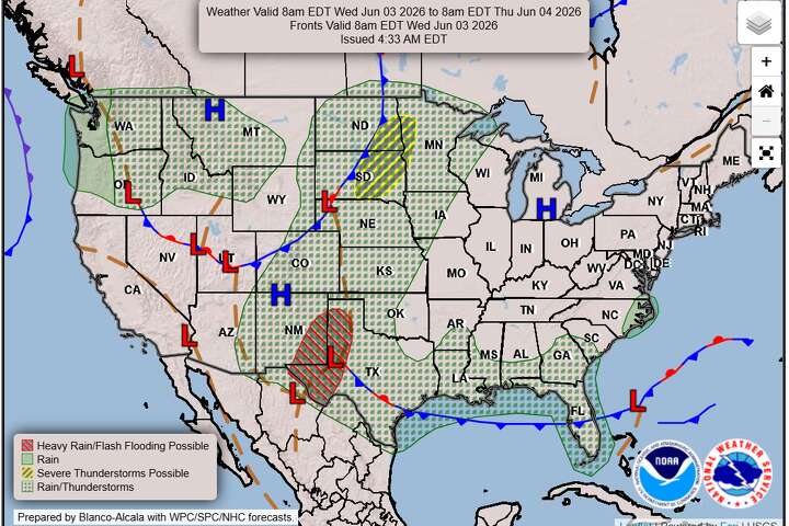 Austin weather: Rain chances return to Central Texas