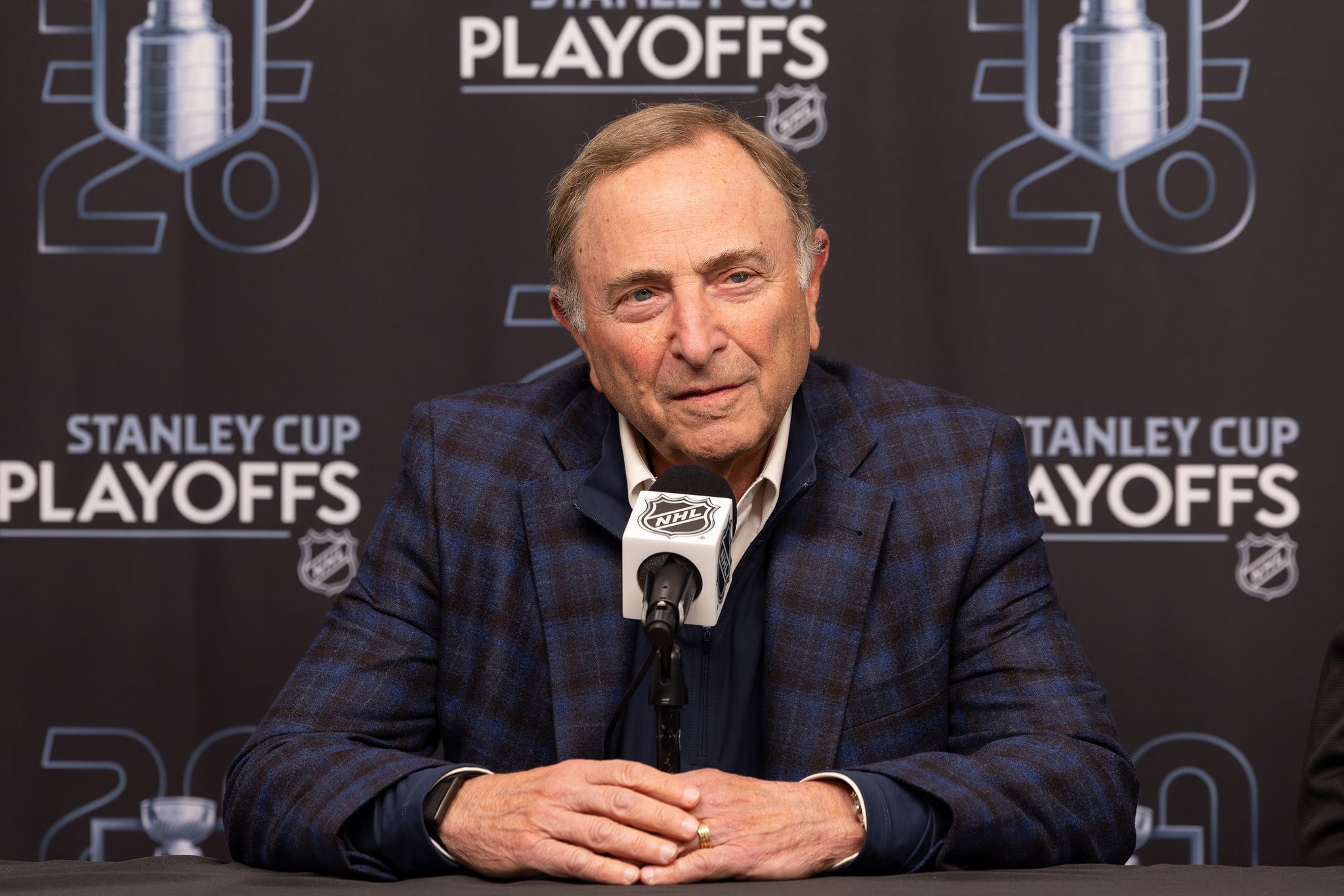 NHL Commissioner Gary Bettman says on his 74th birthday retiring is not ...