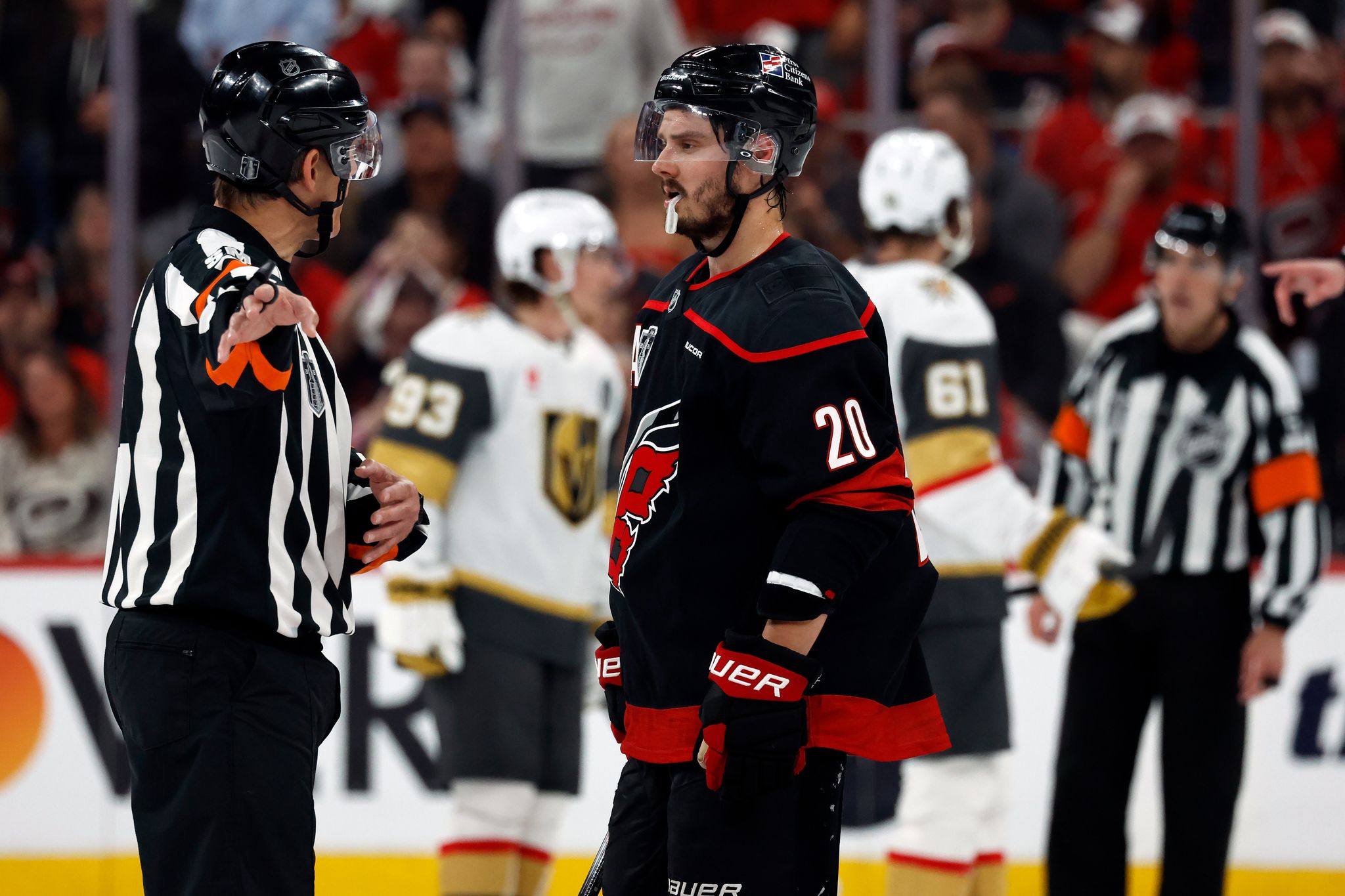 Down 0-1 in Stanley Cup Final, Hurricanes coach on top line vs. Vegas ...