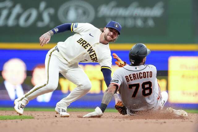 Webb and Bericoto lead the way as Giants hold off the Brewers 1-0