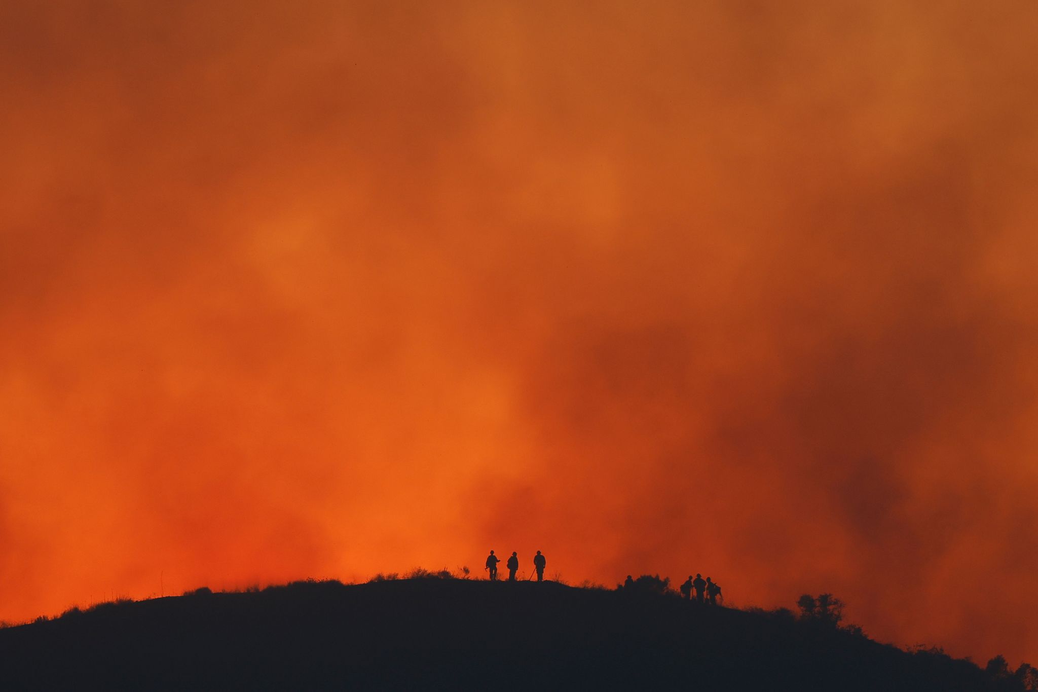 Incendios forestales vuelven a llenar de smog a EEUU y frenan avances ...