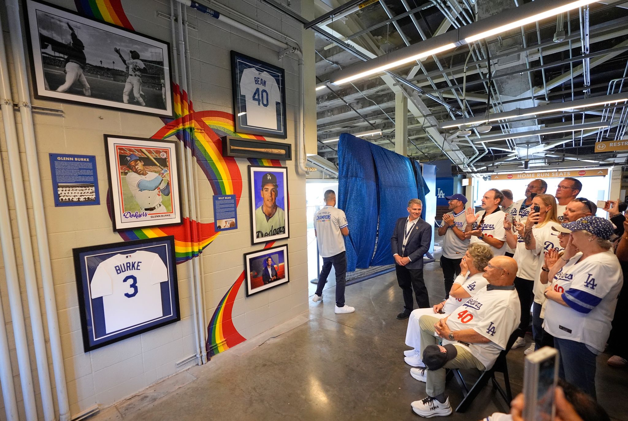 Dodgers honor gay trailblazers Glenn Burke and Billy Bean with ...