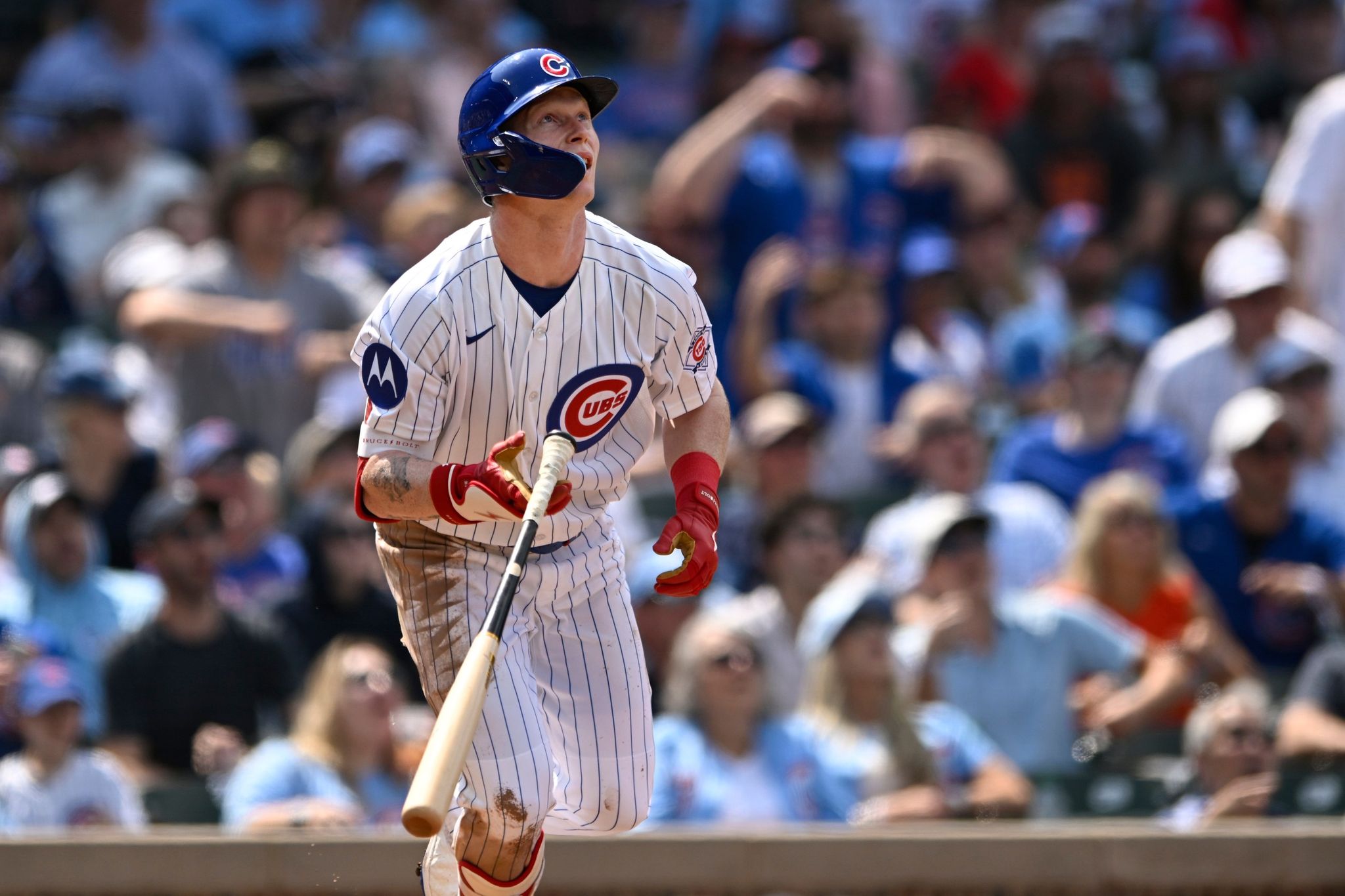 Michael Busch singles in 10th, Cubs benefit from Giants error to beat ...