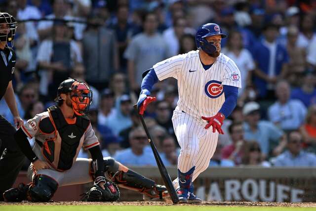 Michael Busch singles in 10th, Cubs benefit from Giants error to beat ...