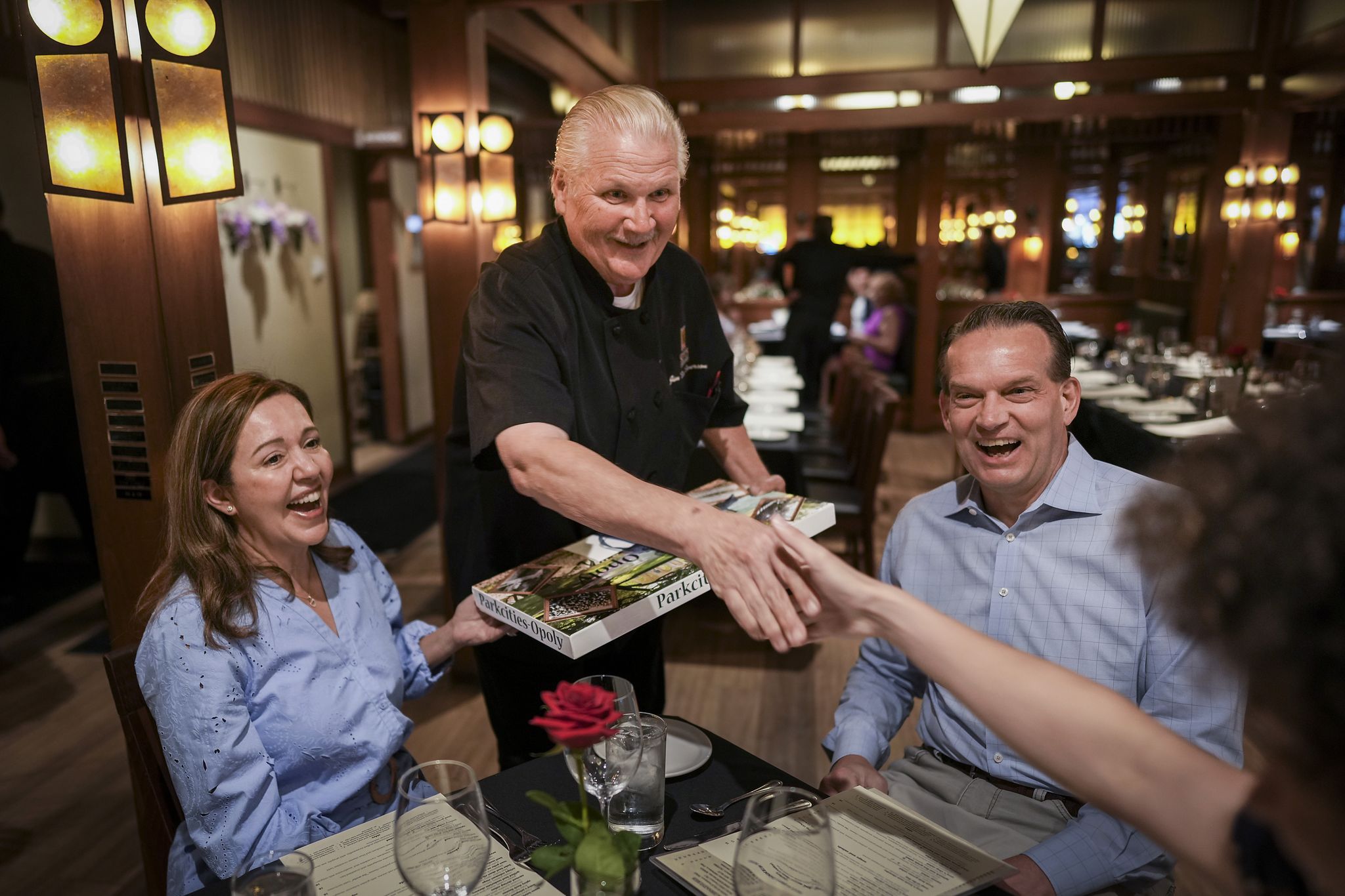 Where does dad want to eat on Father's Day?