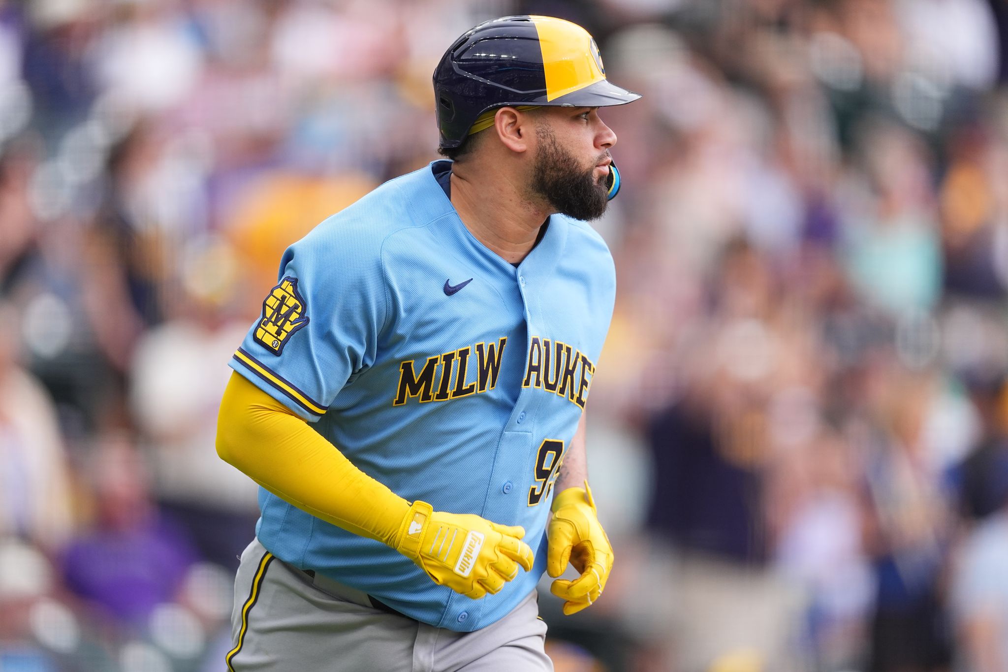 Gary Sánchez hits first homer since April 14, Brewers complete sweep of ...