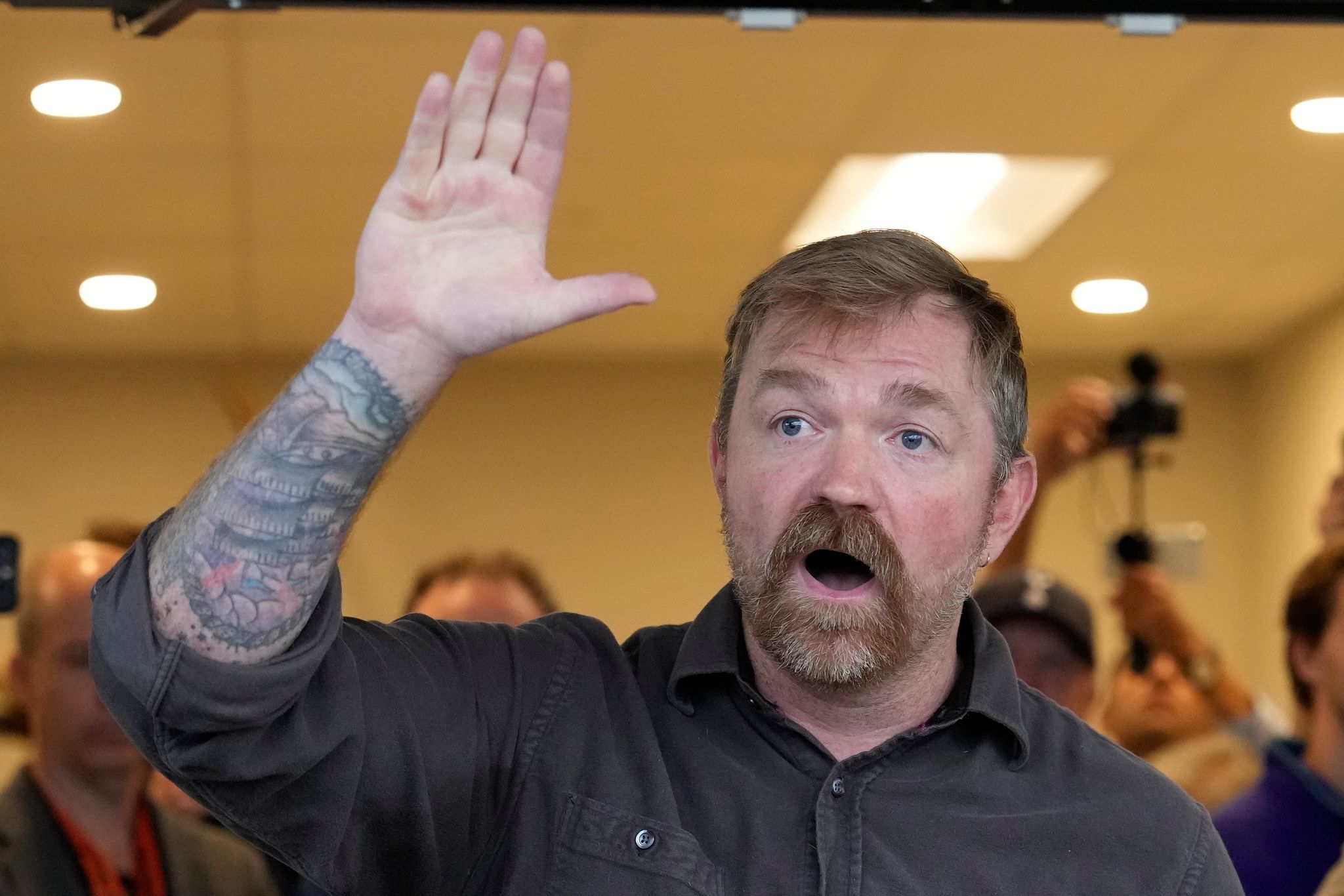 Graham Platner gets a lift from friendly Maine crowd after week of ...