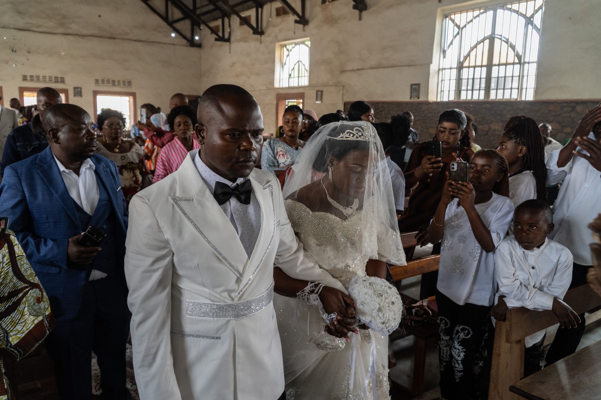 Celebrating a wedding amid the Ebola outbreak: No kisses or close ...
