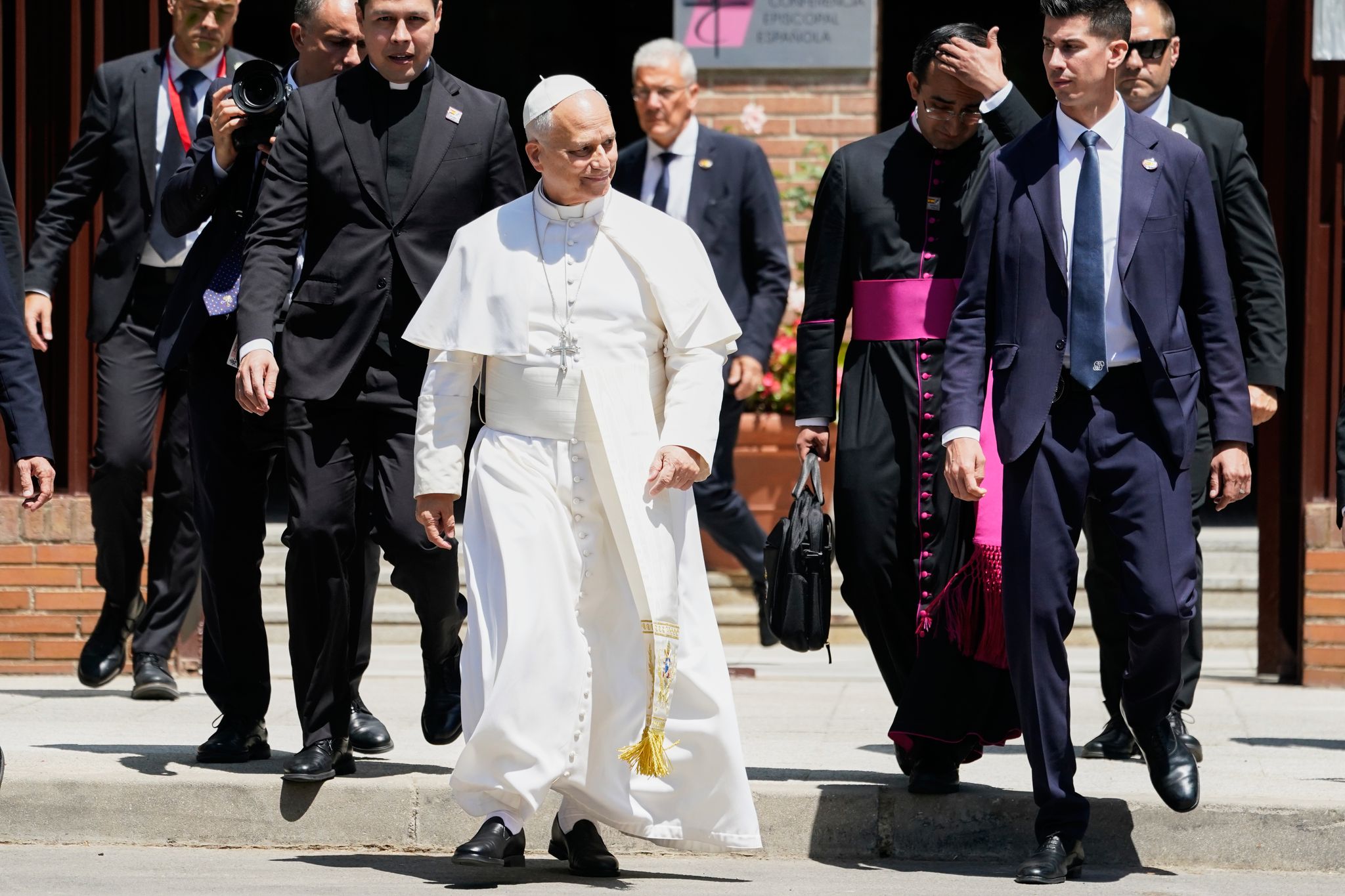 Pope meets with 6 clergy abuse survivors in Spain, hopes to improve ...